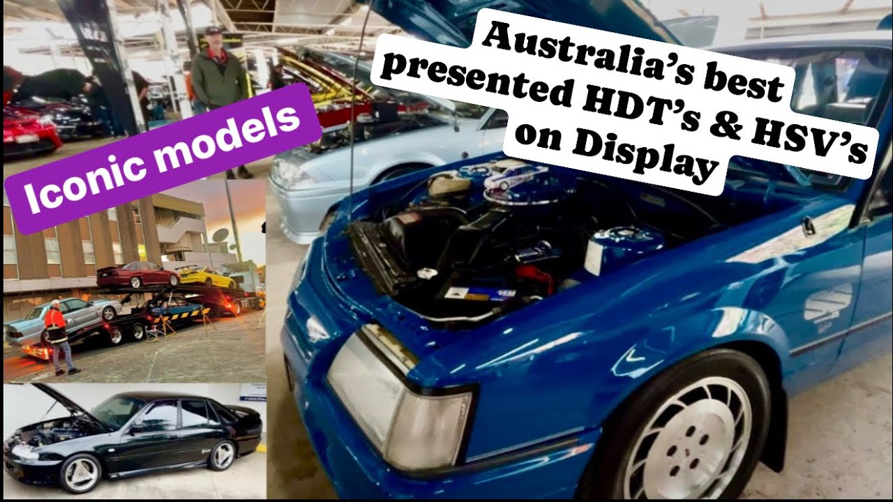 HSV HDT Show and Shine - Holden V8 Australian Muscle Cars - YouTube