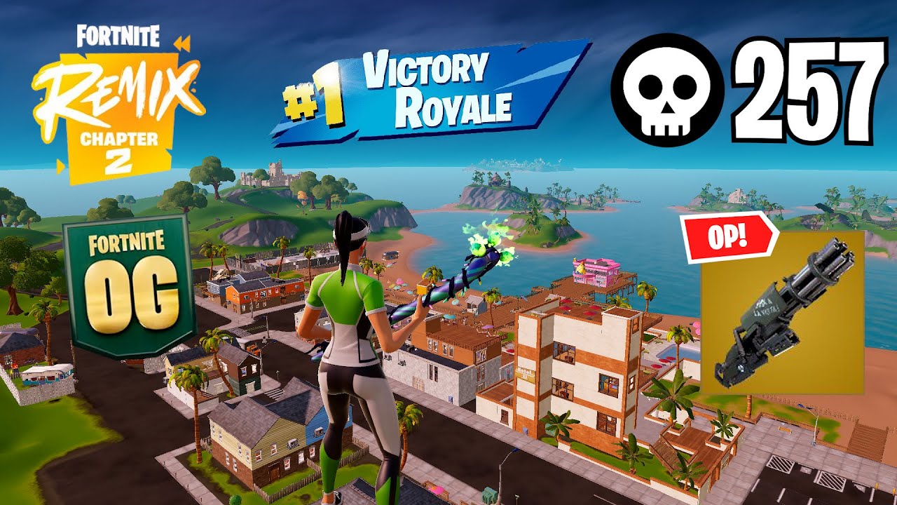 Chapter 2 Remix & OG Fortnite Reload | High Kill Gameplay | Keyboard ...