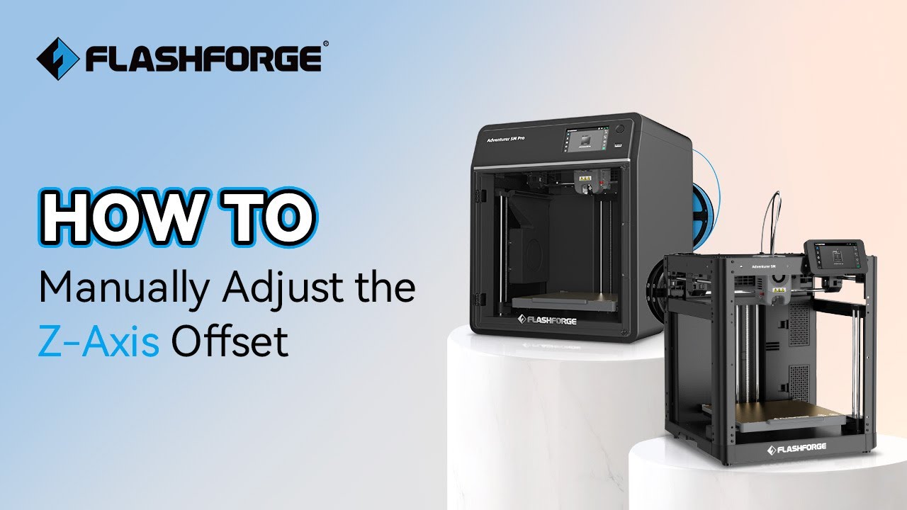 How to Manually Adjust the Z-Axis Offset - YouTube