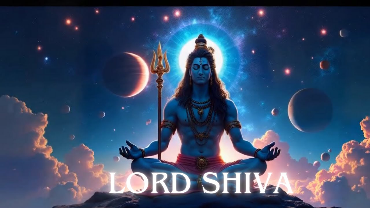 Meditation Music 🍃Lord Shiva🧘‍♂️Theta Wave Frequency - YouTube