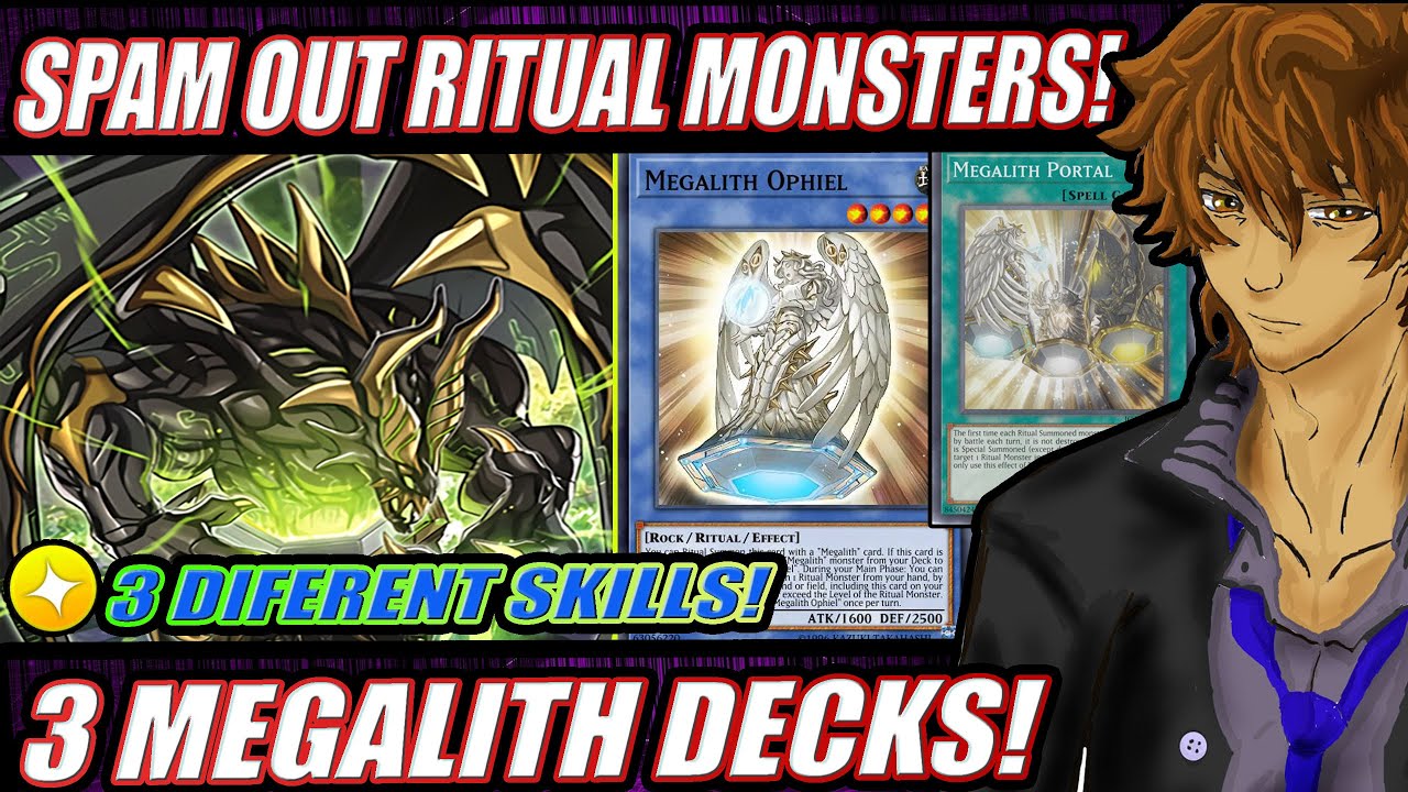 3 FULL POWER MEGALITH DECKS! RITUAL WITHOUT SPELLS AND OTK! | YuGiOh ...