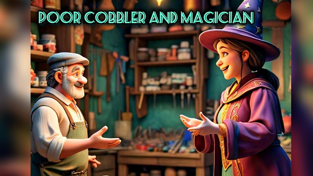 | Poor cobbler and magician | story for kidz in Urdu and hindi ...