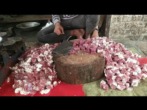 38 Kg Buffalo Meat Cutting By Expert Cutting Master | Beef Lovers In ...