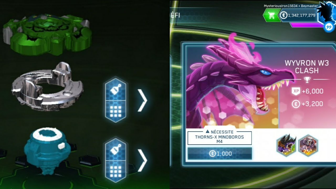 CHALLENGES #5 Minoboros M4 vs wyvron W3 clash BEYBLADE BURST QUADSTRIKE ...