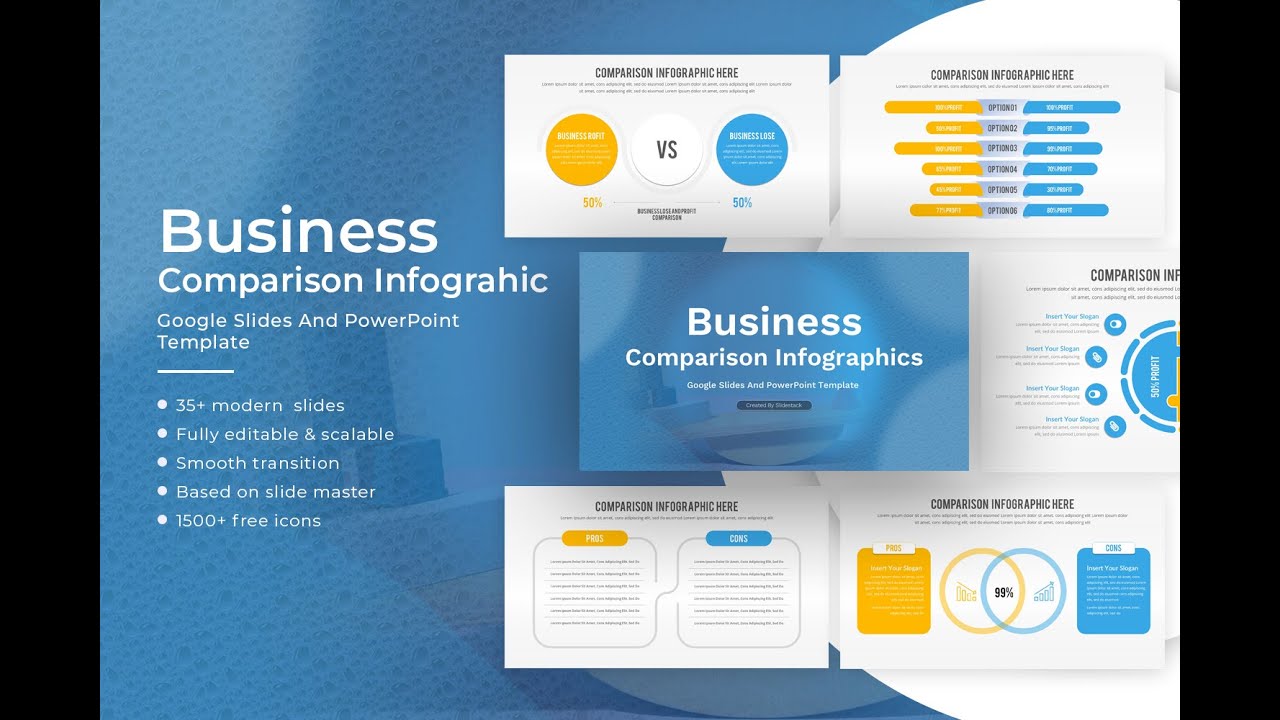 Business Comparison Infographic Template - YouTube