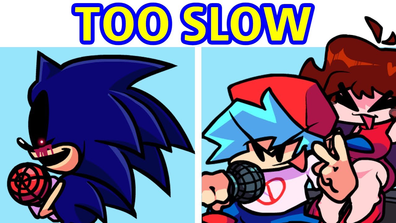 FNF : SONG TOO SLOW RERUN l ReRun Scrapped [ Sonic.exe ] [ Mod ] [ Hard ...