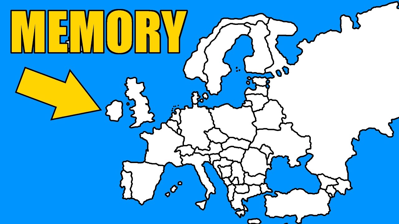 Attempting To Draw The Borders Of Europe From Memory (Continent 1/6 ...