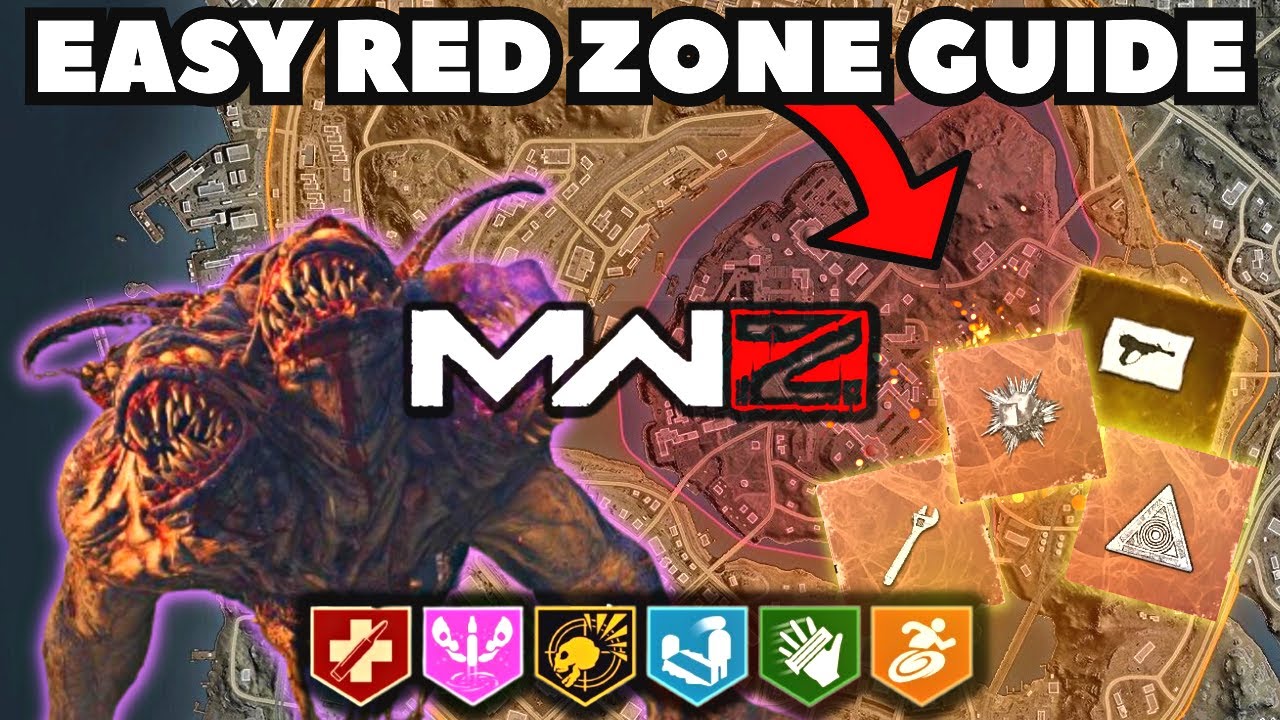 Easy Red Zone Solo Survival Guide in MW3 Zombies - YouTube