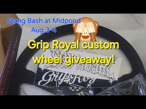 Drift games prize sponsored by @griproyal for our Stang Bash '24 event ...
