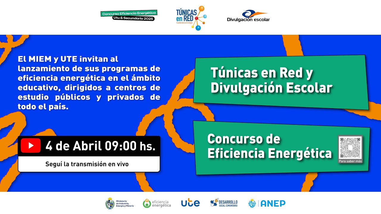 Lanzamiento Programas educativos de MIEM - UTE - YouTube