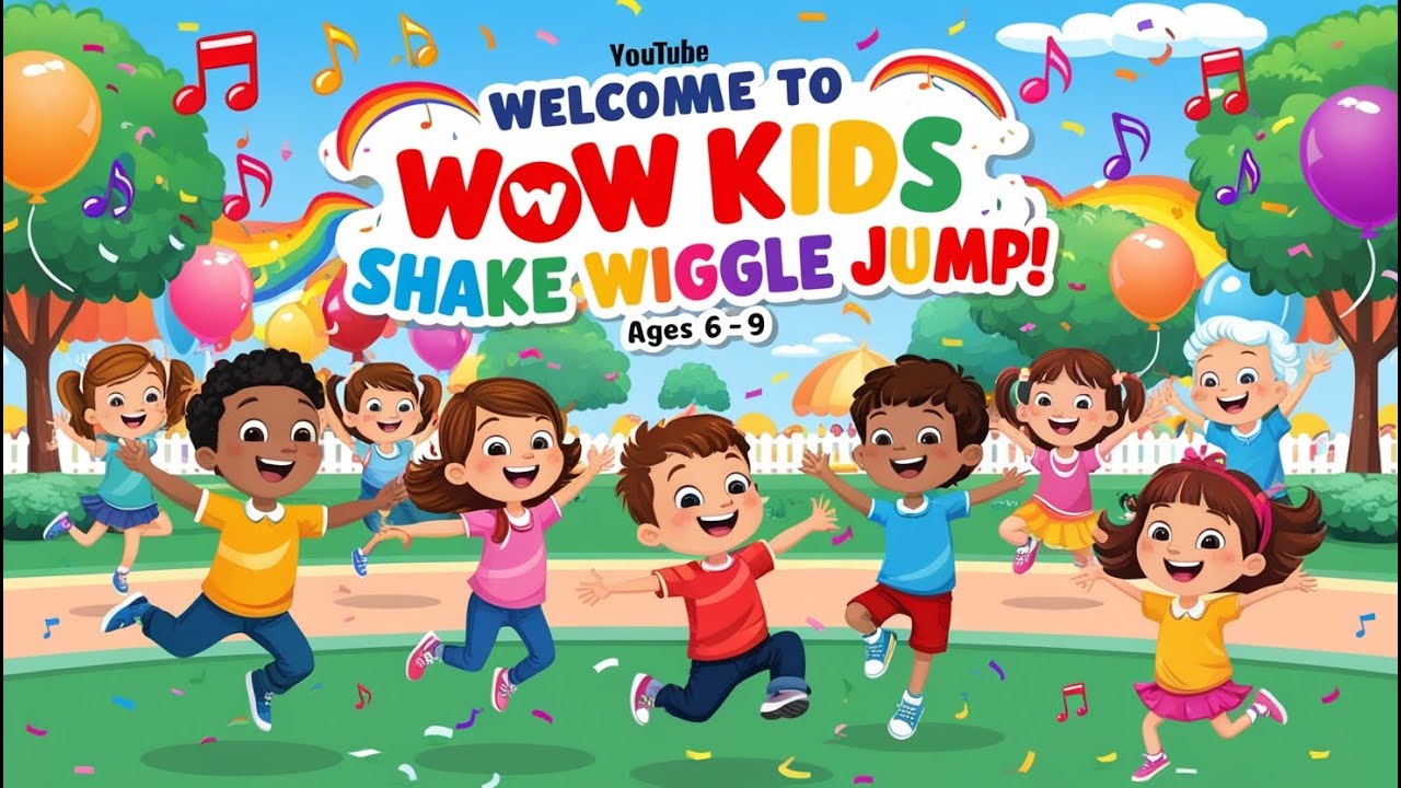 Welcome To Wow Kids || Shake Wiggle Jump Songs For Kids || Nursery ...