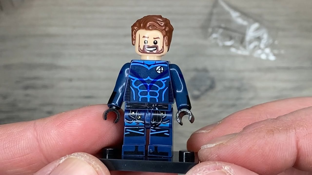 2025 LEGO PEDRO PASCAL MR FANTASTIC CUSTOM UNOFFICIAL LEGO MINIFIGURE ...