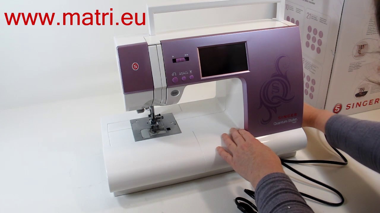 singer 9985 - YouTube