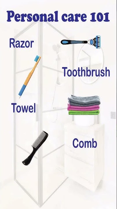 English Vocabulary Flashcard: 05 words for personal care products #1 ...