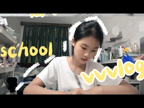 Chinese Highschool Study Vlog | Going To School Happily And Painfully ...