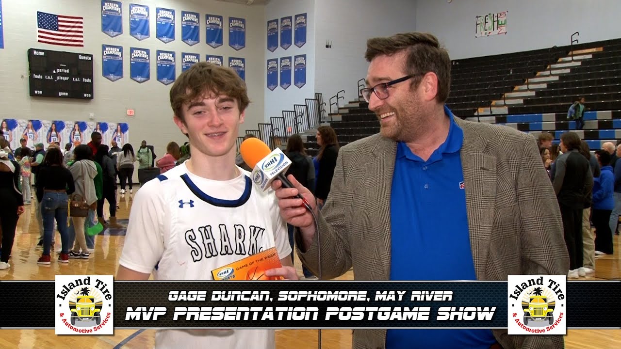 BASKETBALL | Gage Duncan, Sophomore: Island Tire MVP | Bluffton at May ...