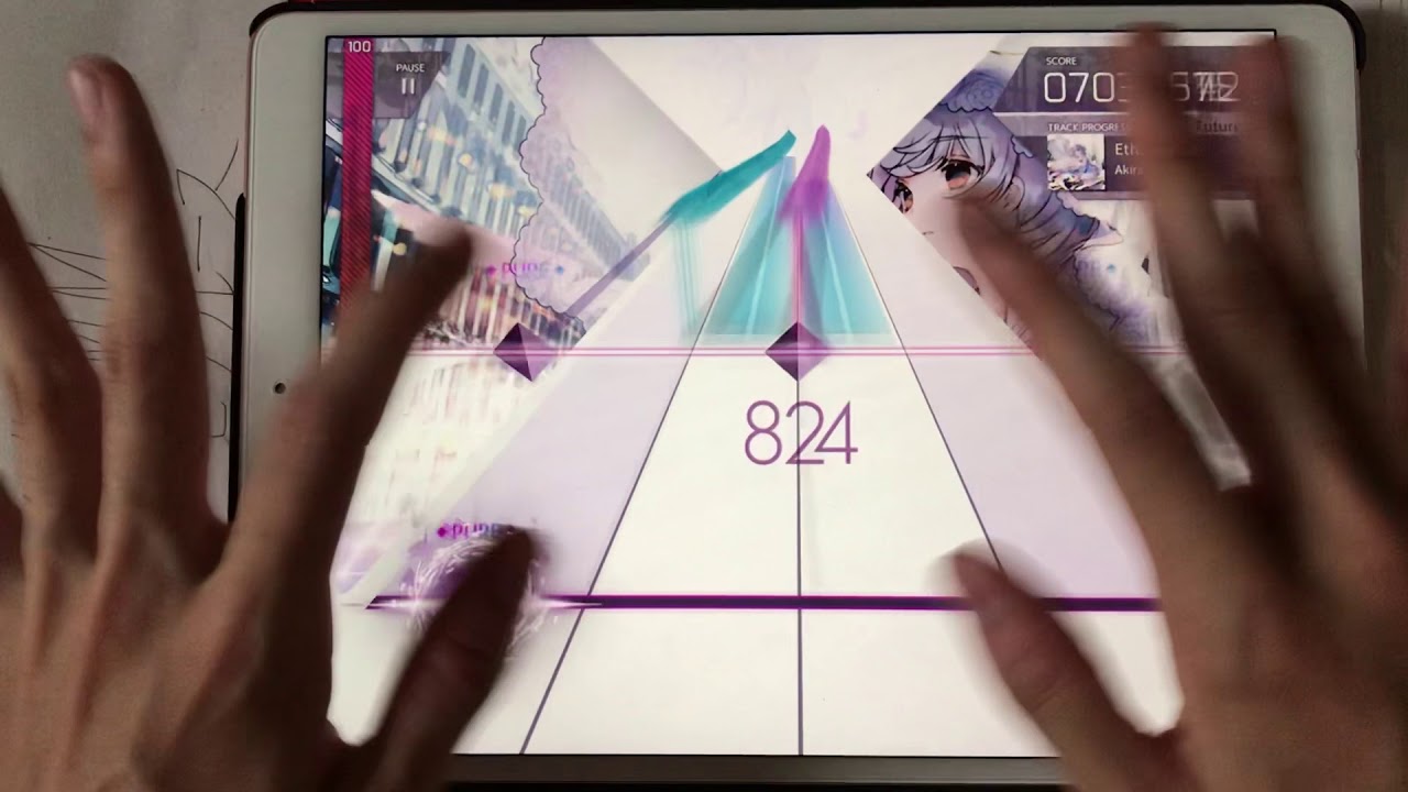 【Arcaea】Ether Strike FPM理論値 10001170pts - YouTube
