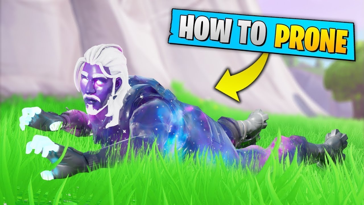 How To Go Prone In Fortnite Battle Royale (GAME BREAKING) - YouTube