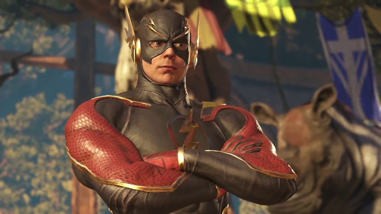 Injustice 2 - Single fight gameplay - The Flash - YouTube