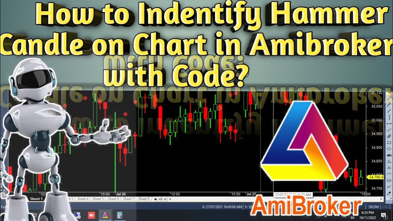 How to identify Hammer candle on Chart by shapes in Amibrober with AFL ...