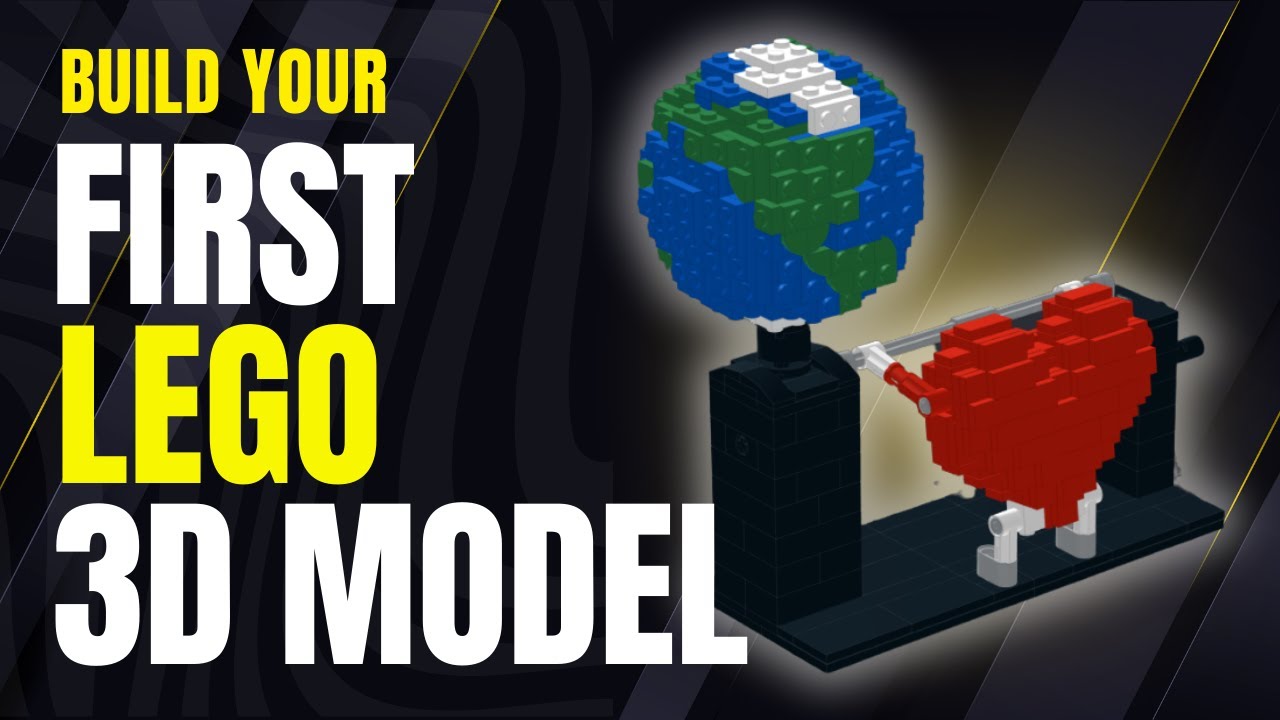Build your First LEGO 3D Model (Bricklink Studio Tutorial) - YouTube