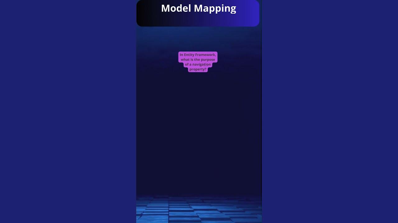 Understanding Navigation Properties in Entity Framework - YouTube