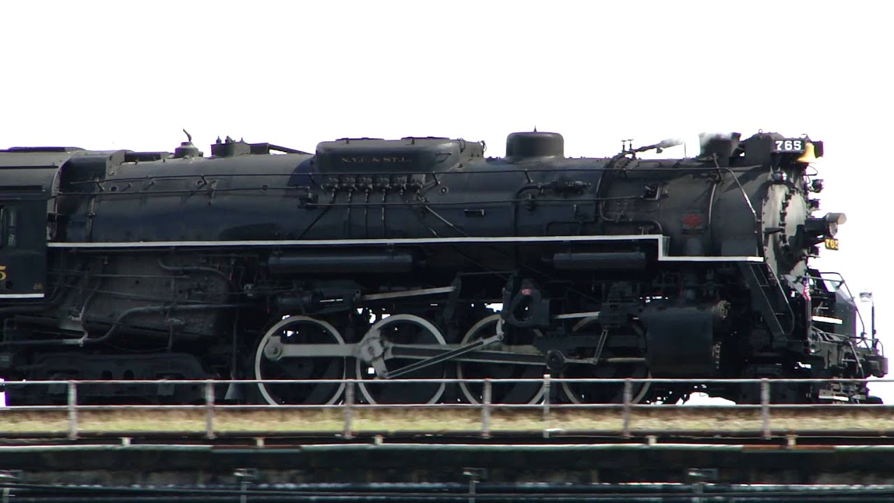 Nickel Plate Road Steam Engine Returning To Enola Yard - YouTube