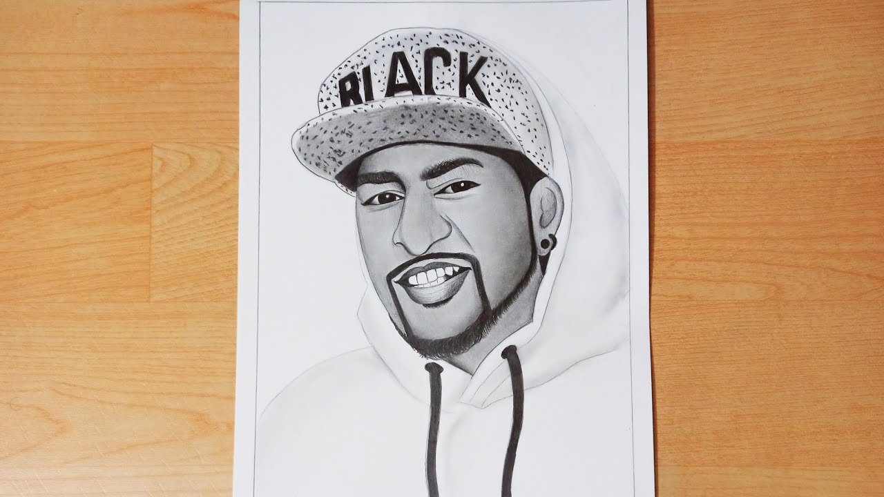 Drawing pencil sketch of ROB (mad stuff with rob) - YouTube