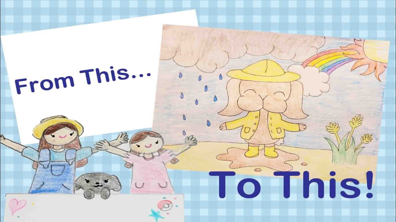 Learn How To Draw Cute Spring Bunny! | Easy Drawing Video For Kids ...