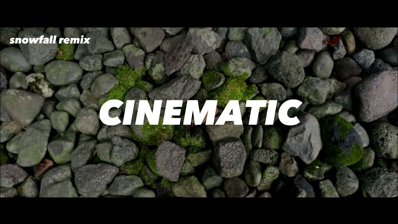 Cinematic snowfall 4K | snowfall remix - YouTube