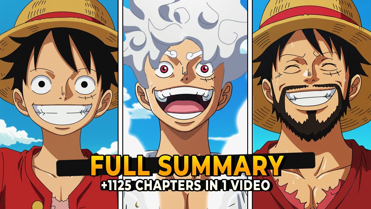 🔴 One Piece's ENTIRE Story Explained in One Video Every Chapter! - YouTube