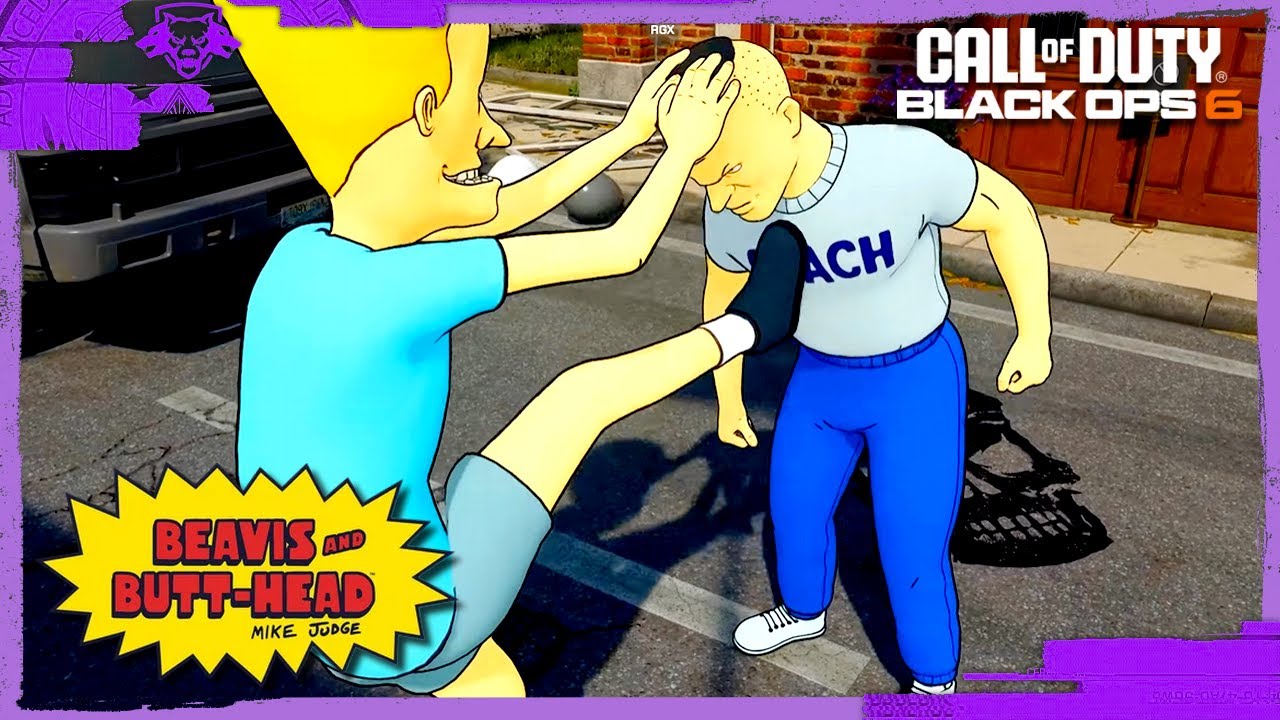 Dumbass Finishing Move Beavis And Butt-Head Event Pass COD B06 Warzone ...