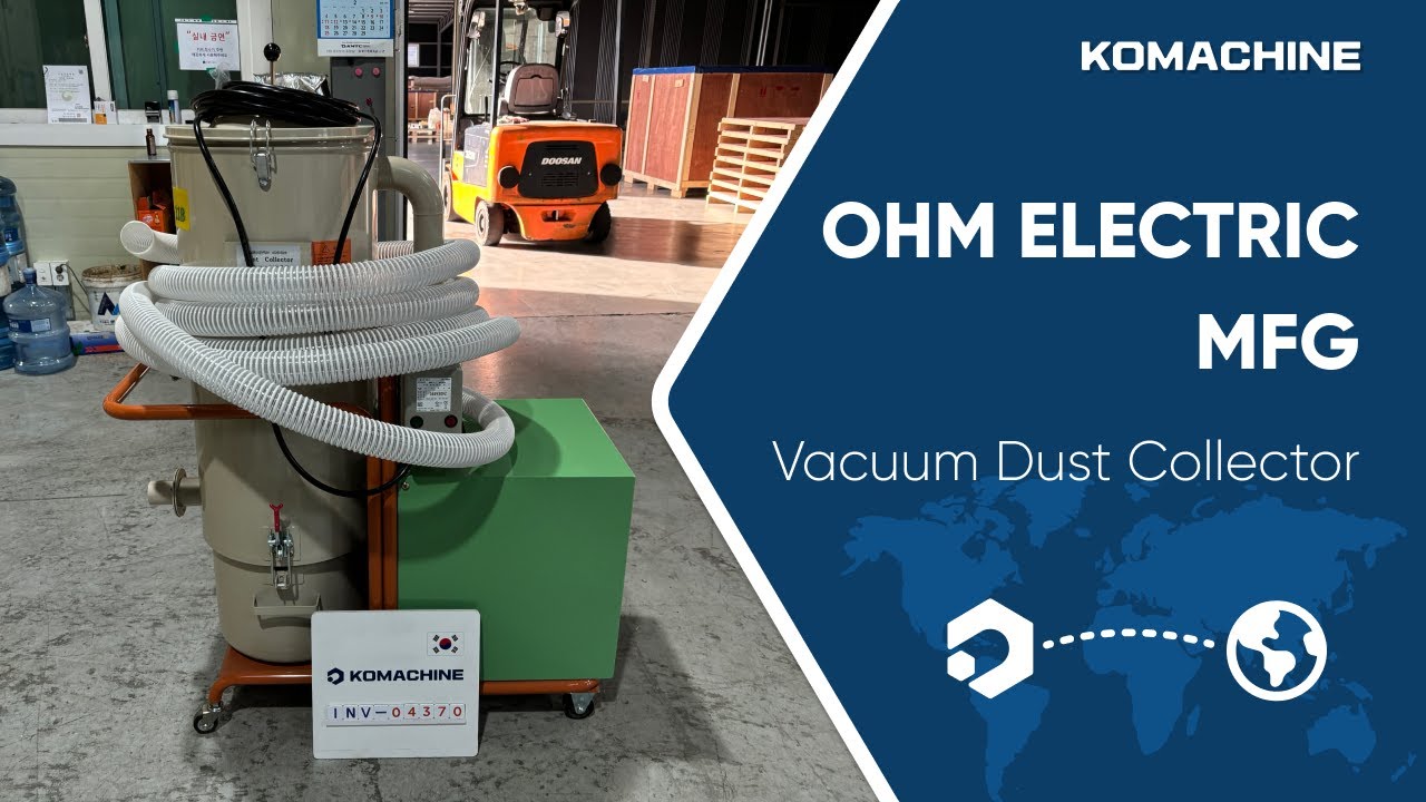 OHM ELECTRIC MFG / Vacuum Dust Collector (OVC-22B) / INV-04370 - YouTube