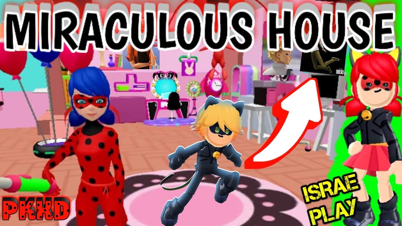 MIRACULOUS MARINETTE'S HOUSE IS HERE IN PK XD - YouTube