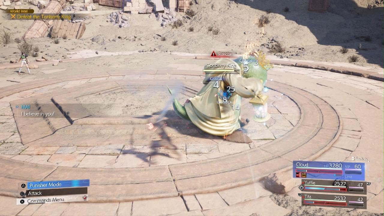 Tonberry King Bossfight in FINAL FANTASY VII REBIRTH - YouTube