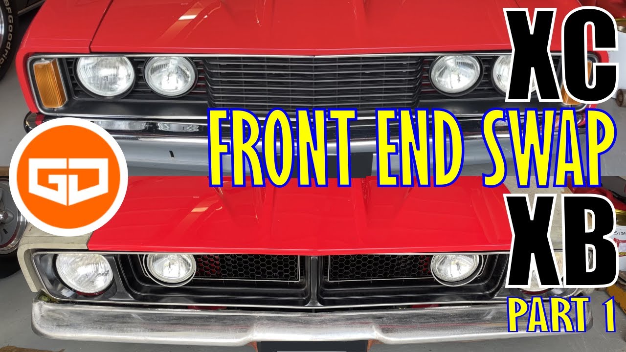 XB Ford Falcon Coupe Gets the Correct Front Panels Installed Pt 1 Ep 9 ...