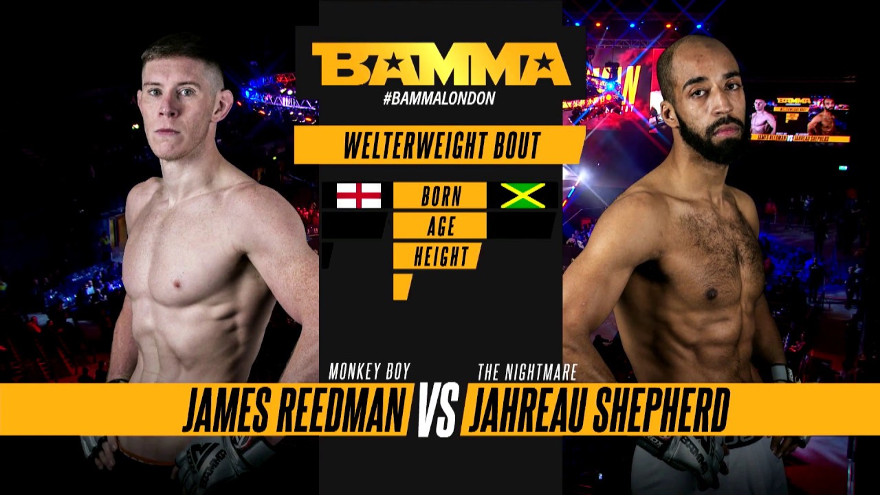 BAMMA 34: James Reedman vs Jahreau Shepherd - YouTube