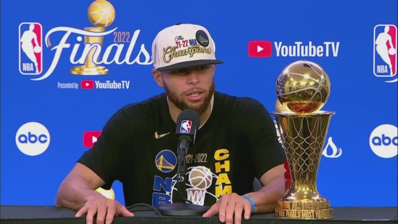 'We got 4 championships' | Stephen Curry hyped over 2022 NBA Finals win ...