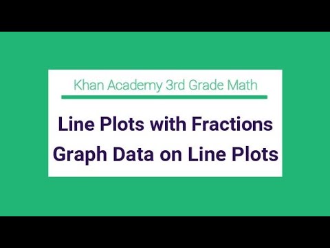 Line Plots with Fractions / Graph Data on Line Plots - YouTube
