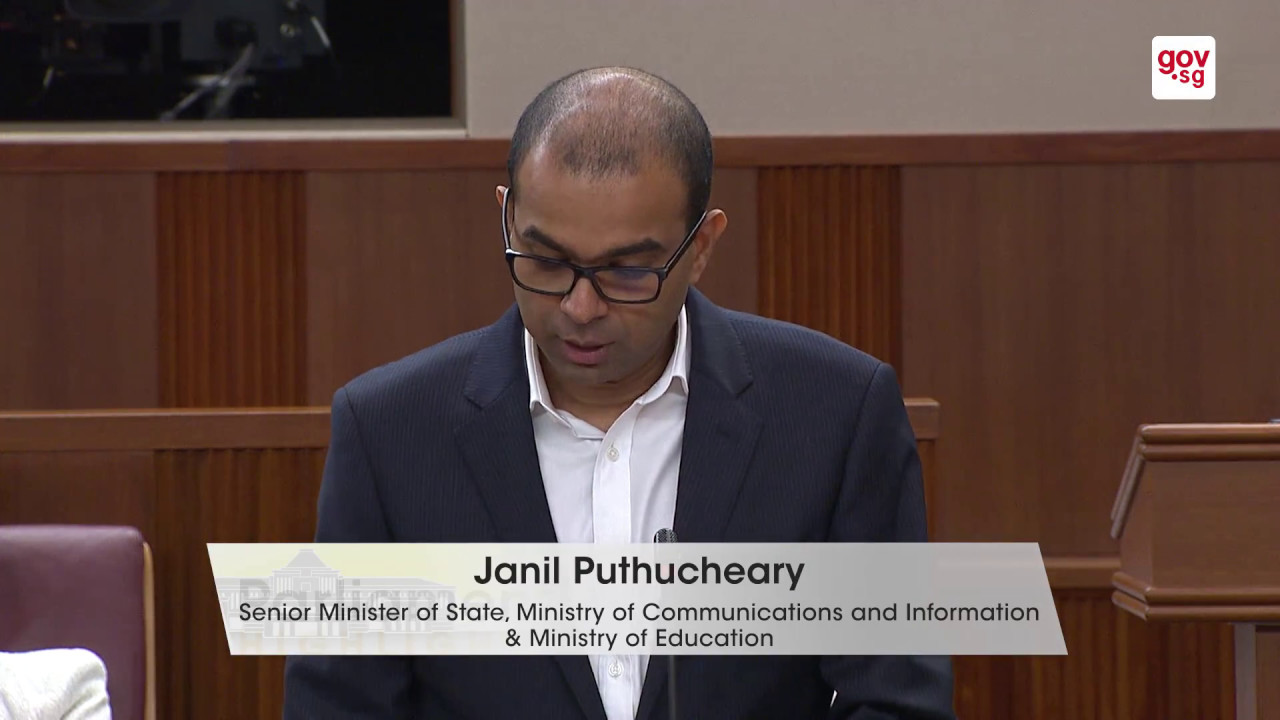 SMS Janil Puthucheary speaks on the Public Entertainments and Meetings ...