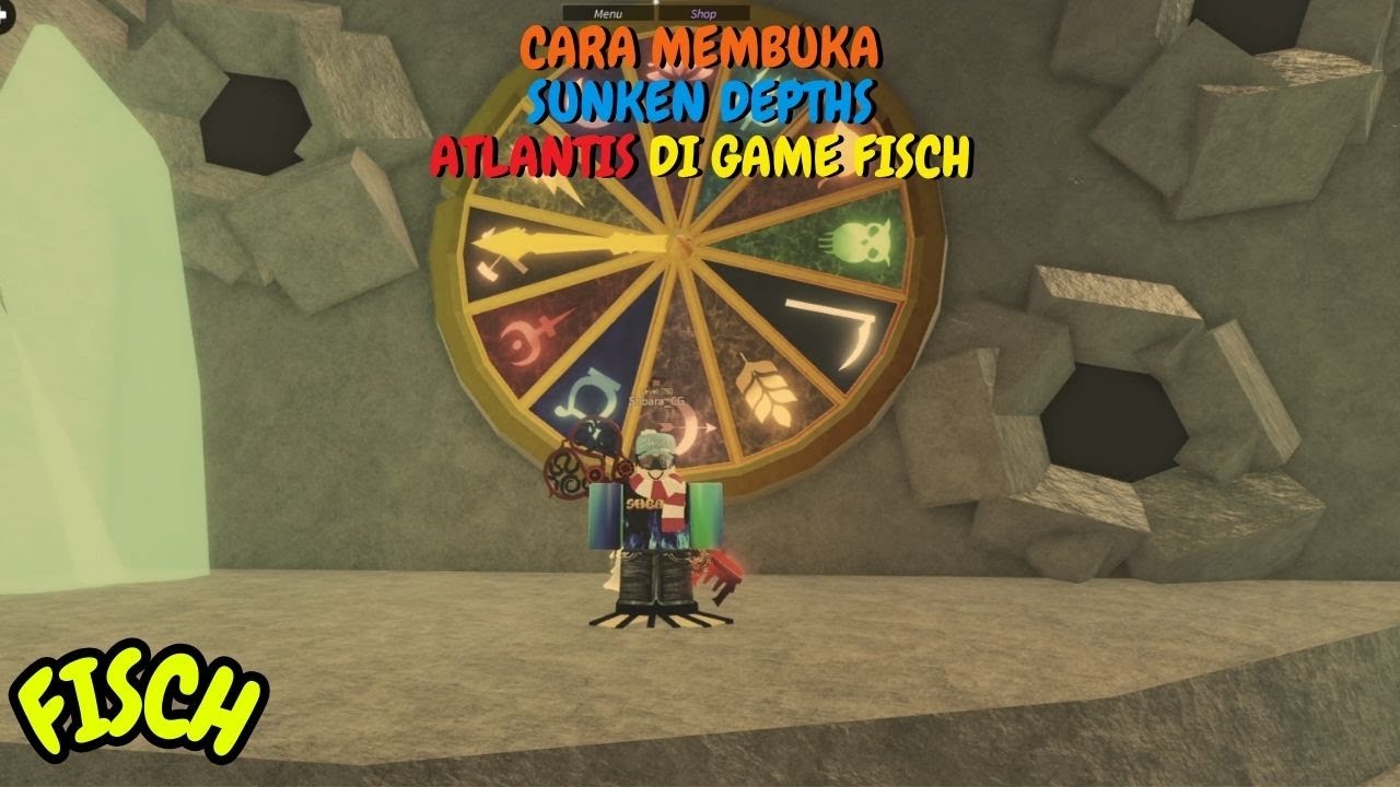Cara Buka Sunken Depths Clock Di Game Fisch - YouTube