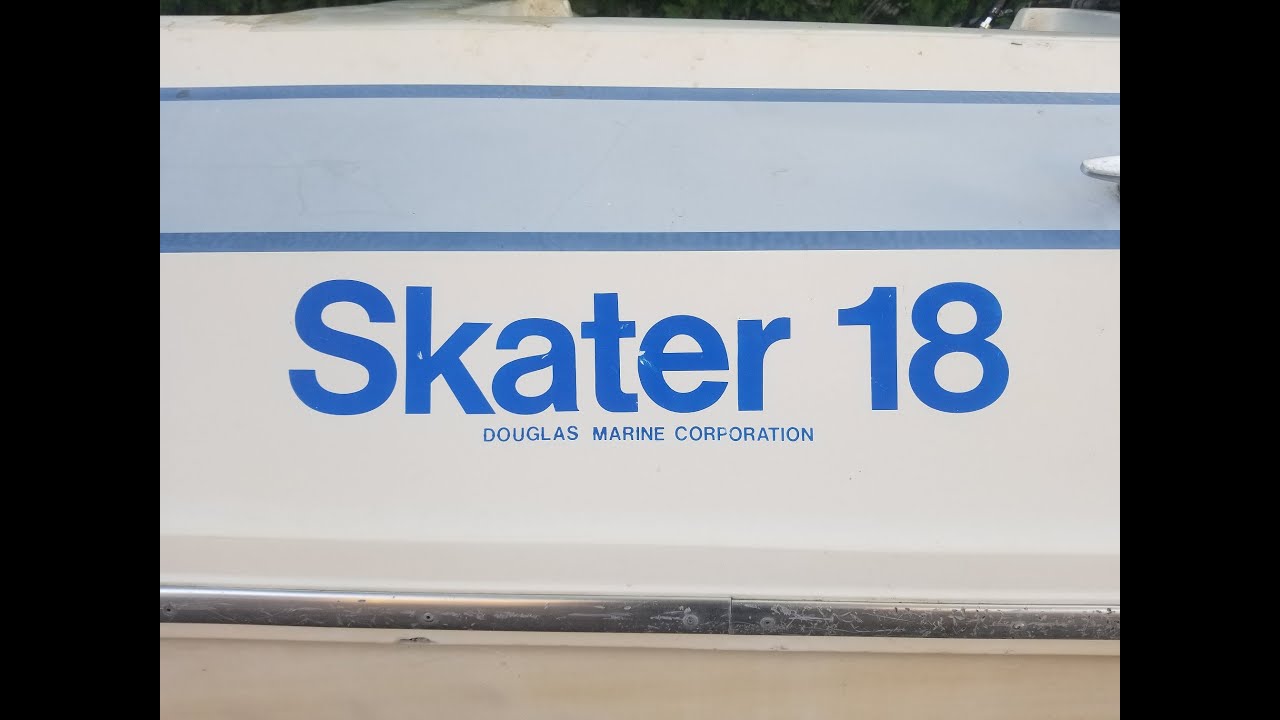 1981 Skater 18 Tunnel Hull - YouTube