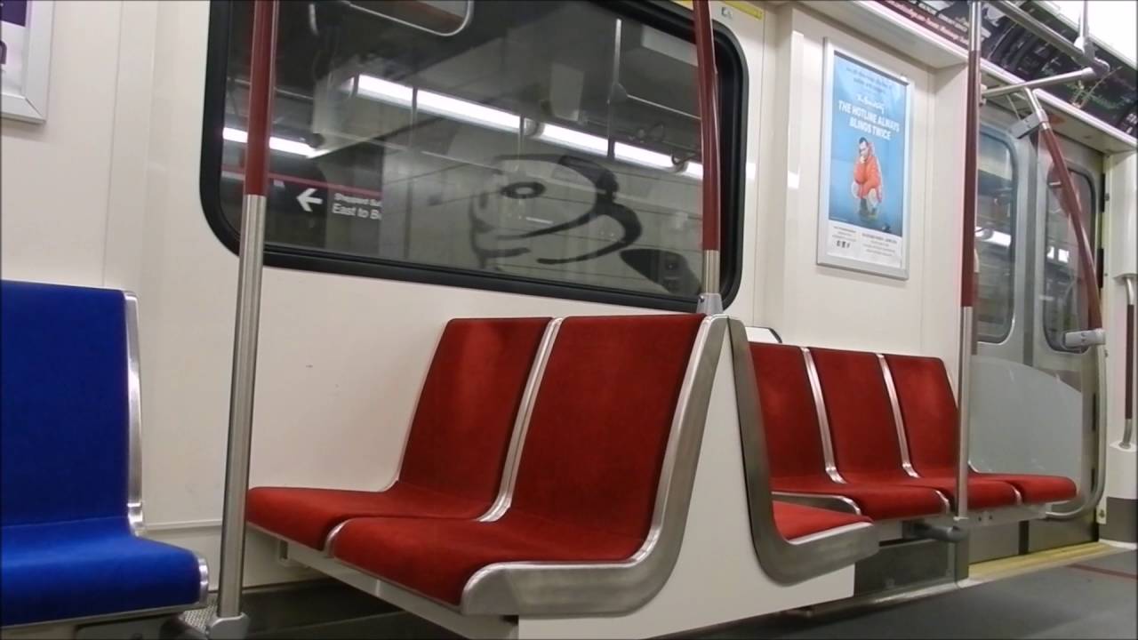 TTC Bombardier Toronto Rocket 6156 on Line 4 'Sheppard' [Westbound ...