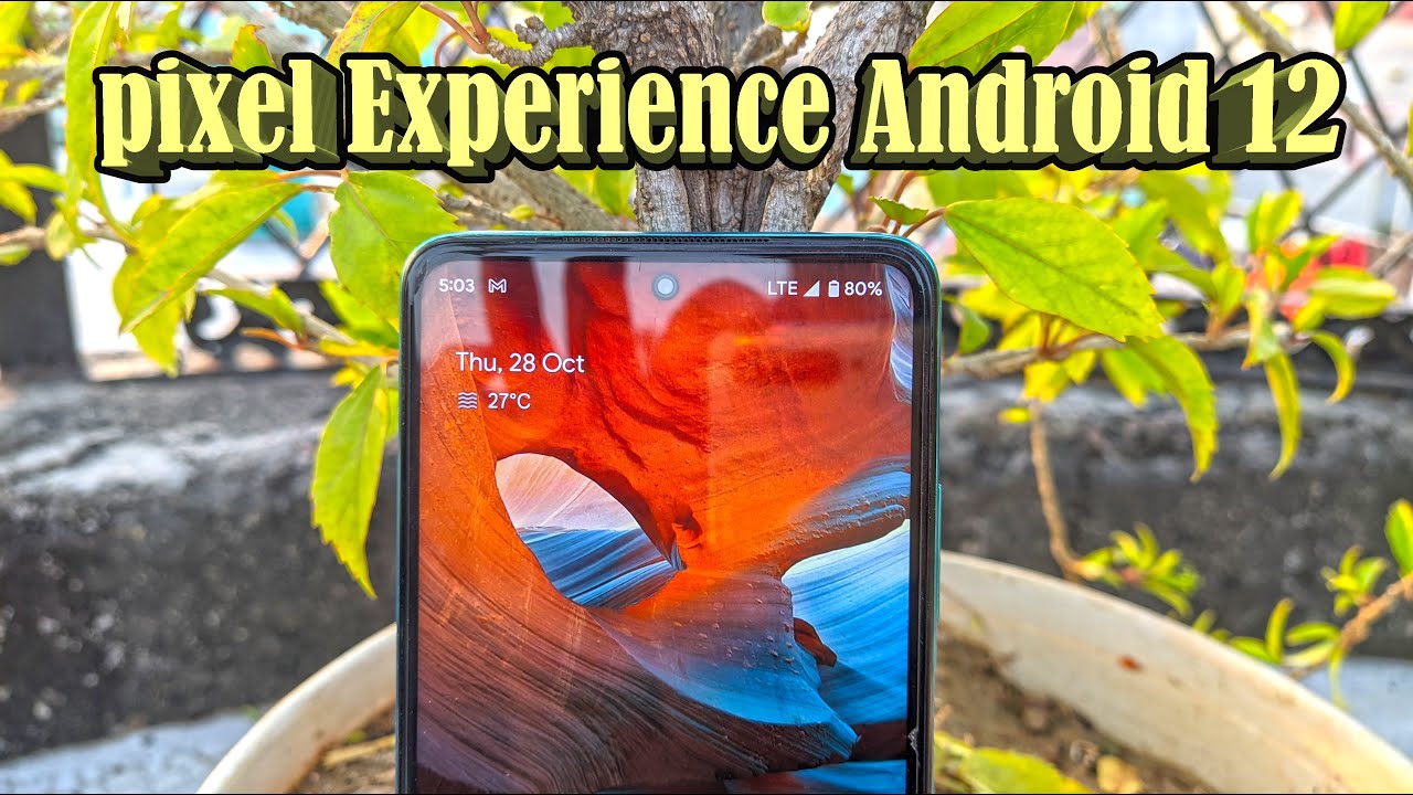 Pixel Experience 12 MI 10i Android 12 - YouTube