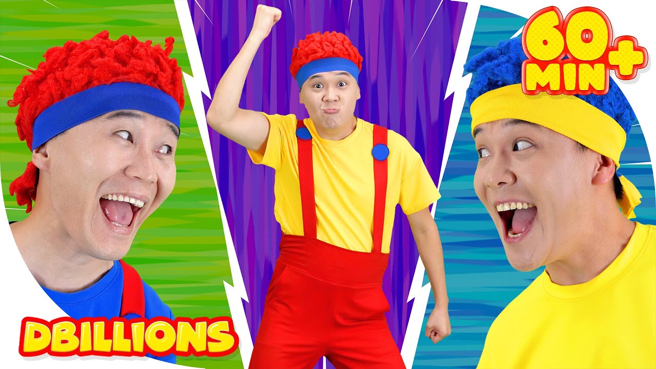 Crazy Mix! | Mega Compilation | D Billions Kids Songs - YouTube