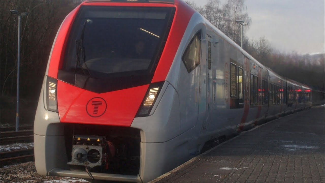 My first journey onboard one of TfW's New Class 231's. - YouTube