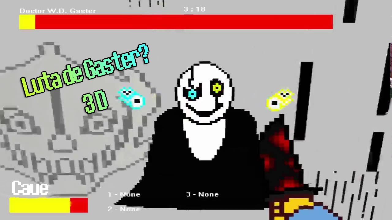 Lutando contra o Gaster 3D! (Yet Another Bad Time Simulator) - YouTube
