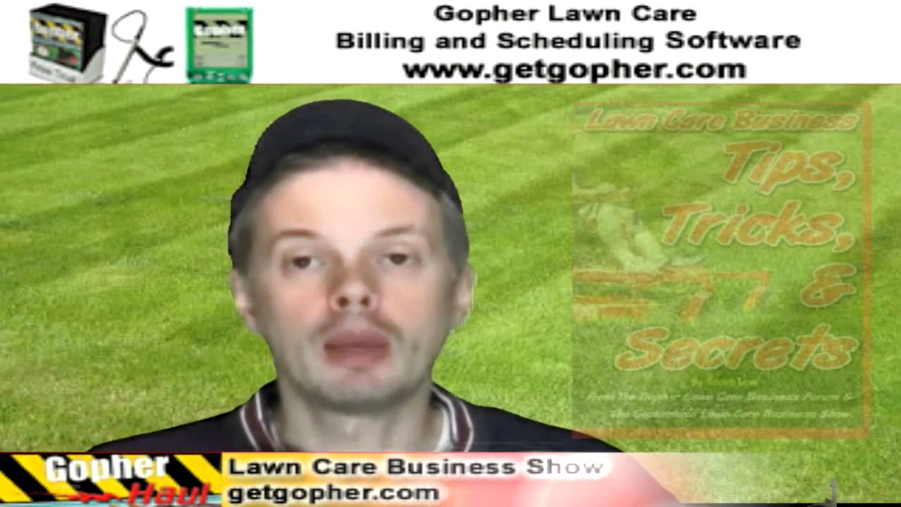 Pricing lawn care and yard cleanups - GopherHaul 65 Start a lawn care ...