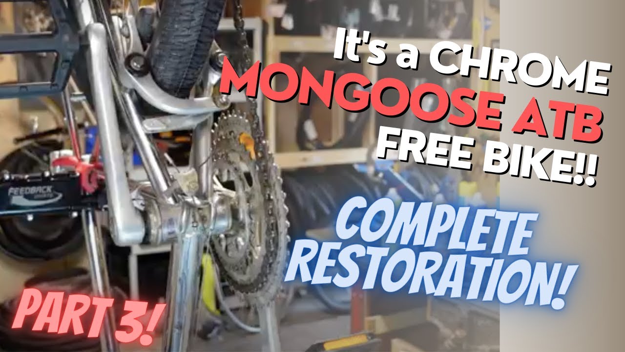 1987 Mongoose ATB - Vintage Mountain Bike Restoration - Part 3 - YouTube