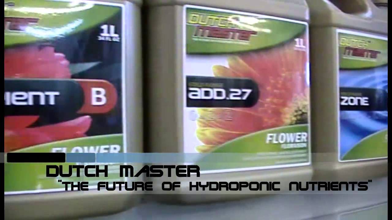 Dutch Master Nutrients from The Grow Shop - YouTube
